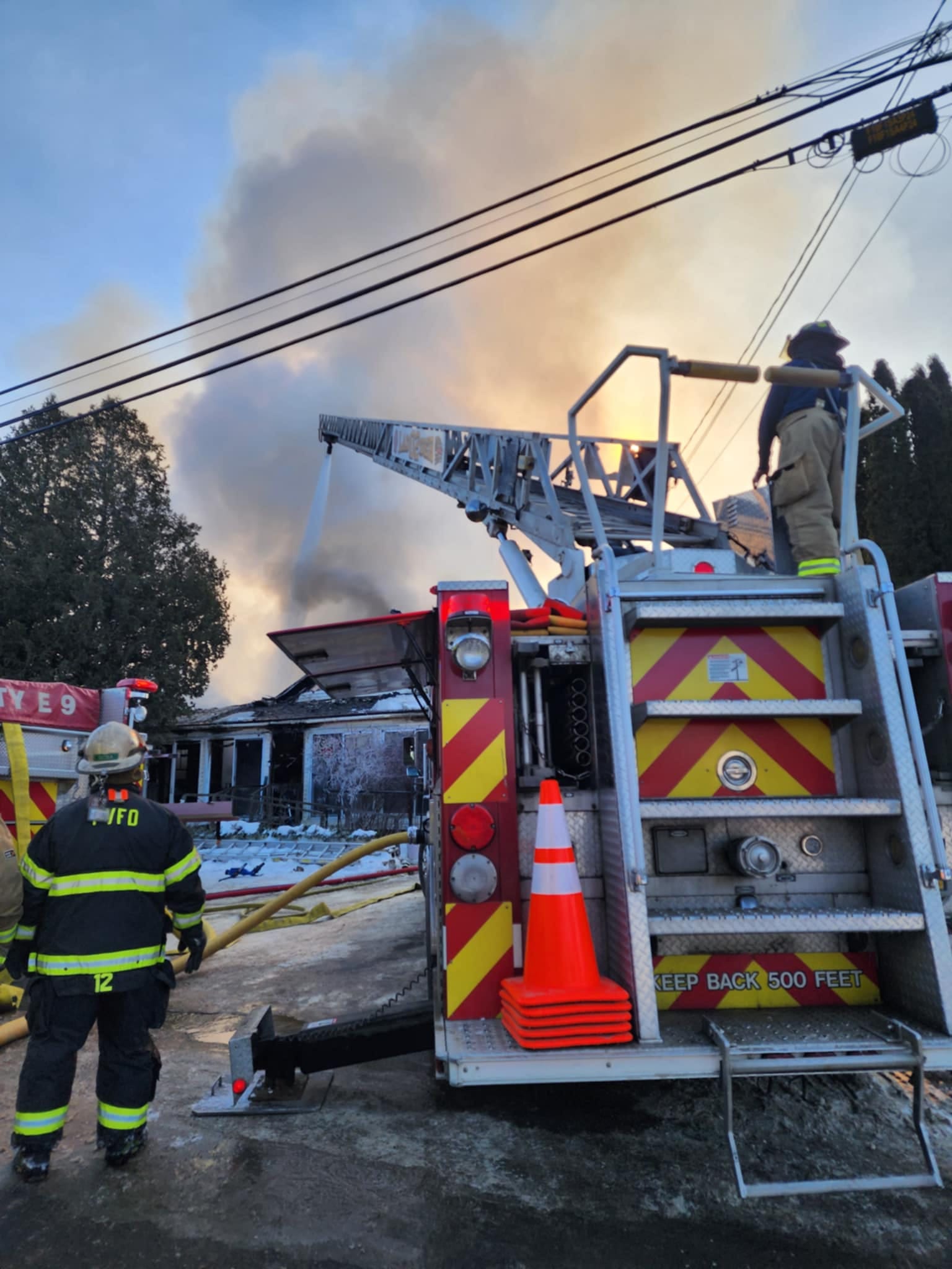 Unity Fire Destroys Home, Flower Shop | Newsradio WGAN