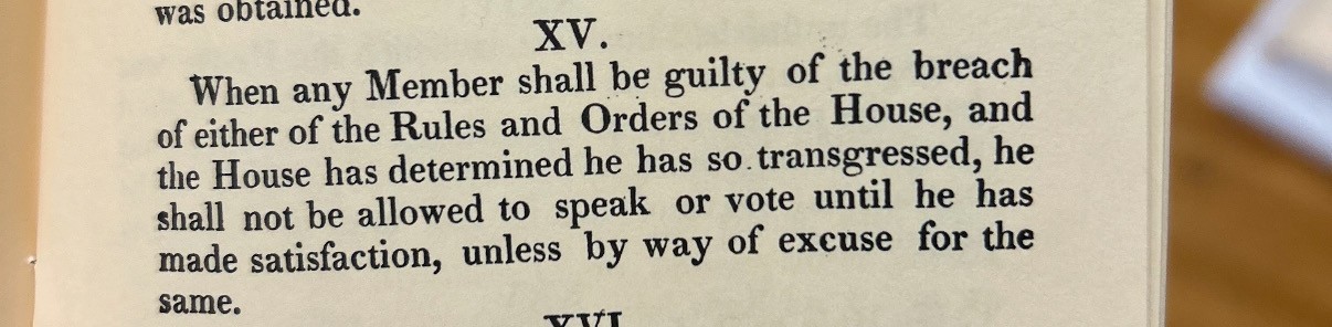 Rules Over Maine State Representative’s Censure on Books for 200 Years ...
